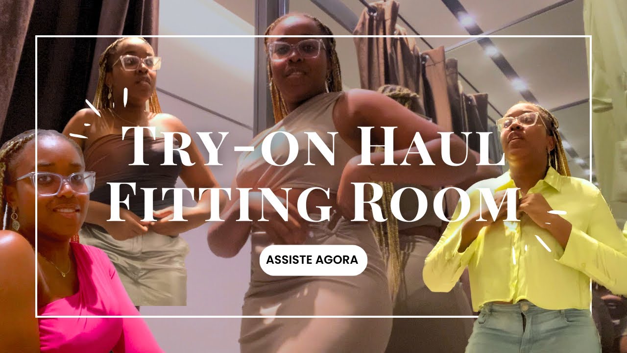 pov: estas no fitting room coming | try-on haul - YouTube