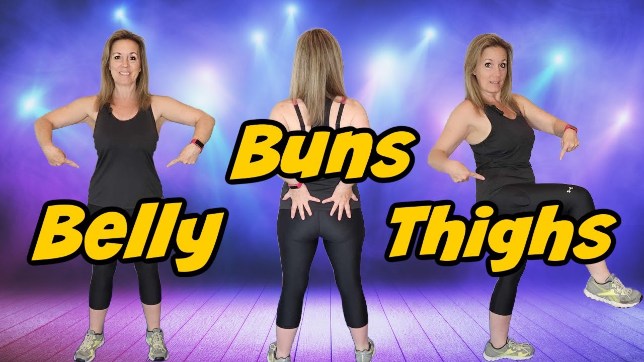 20 Minute Belly Buns and Thighs Walk Workout | #fitness - YouTube
