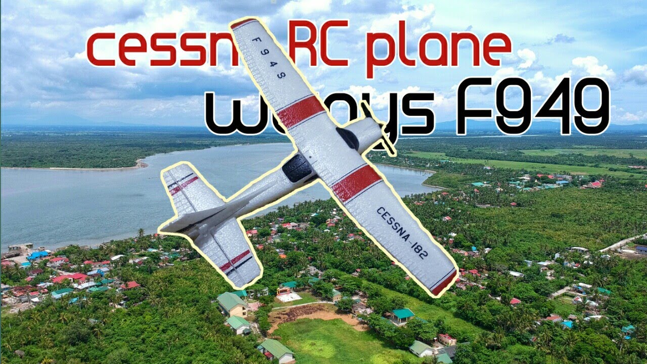 F949 Cessna RC Plane Flight In a Grassland - YouTube