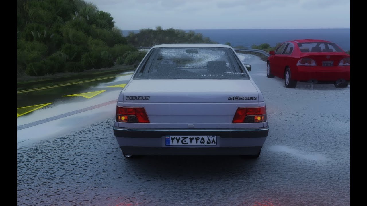 Peugeot 405 GLX Assetto Corsa ASMR Drive and wrong overtaking #assettocorsa #peugeot #peugeot405 ...