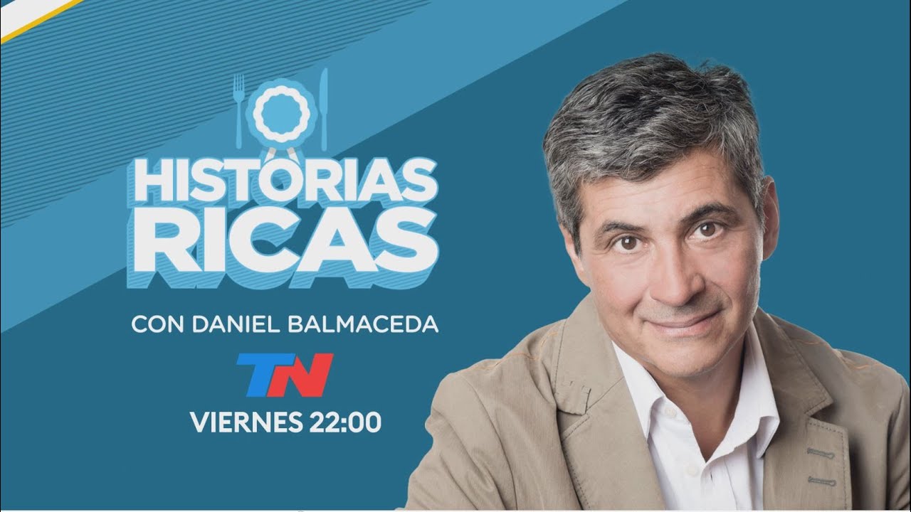 DANIEL BALMACEDA LLEGA A TN CON "HISTORIAS RICAS" - YouTube