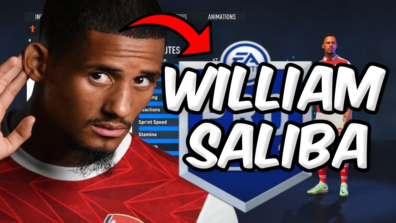 FIFA 23 | VIRTUAL PRO LOOKALIKE TUTORIAL - William Saliba - YouTube
