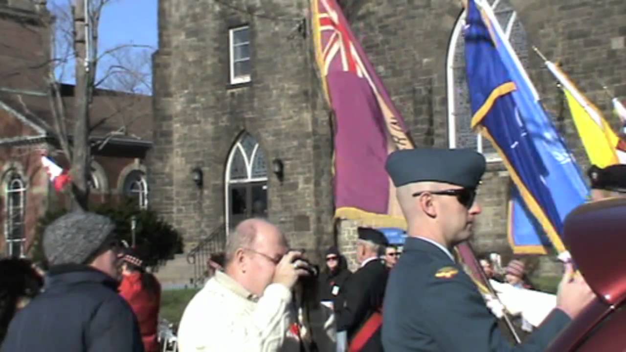 Remembrance Day Parade in Truro - YouTube