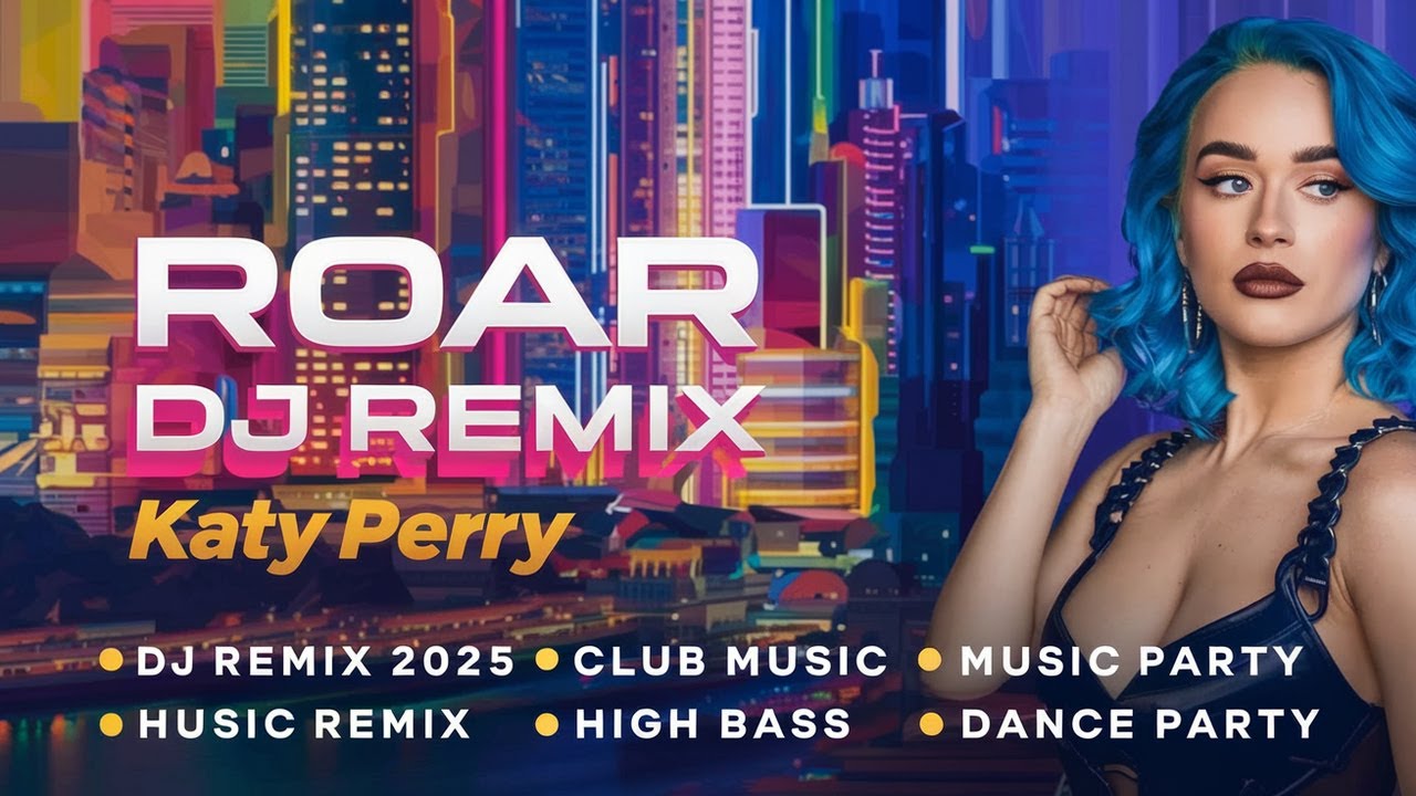 🔥 DJ REMIX | Katy Perry - Roar Bass Boosted| Epic Party Vibes 2025 ...