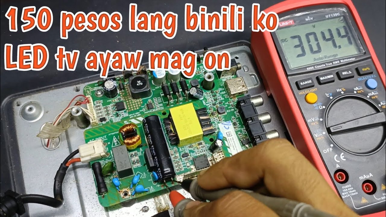 LED TV TV binenta sakin ng 150 pesos tara Ayusin natin 😍JM TUTORIAL - YouTube