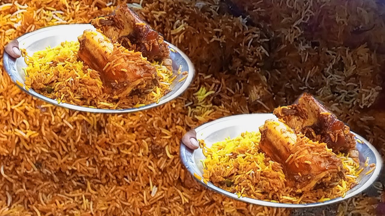 Masala Beef Biryani | Special Beef Biryani of Karachi | Street Food of ...