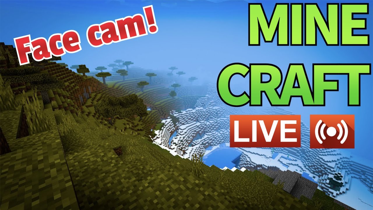 MINECRAFT LIVE (With Facecam!) | I lost all of my stuff... time to get ...
