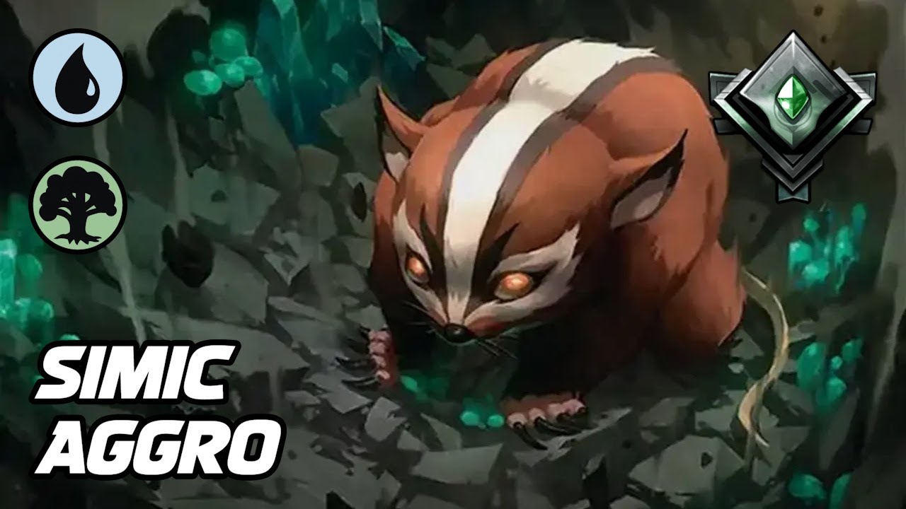 Simic Aggro MTG Arena Estándar en Español - YouTube