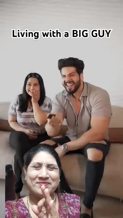 Tall boy & Short girl living together😂🙌🏻 Sachin Mann Shorts🔥#SachinMann #viralboy #funny# shorts ...