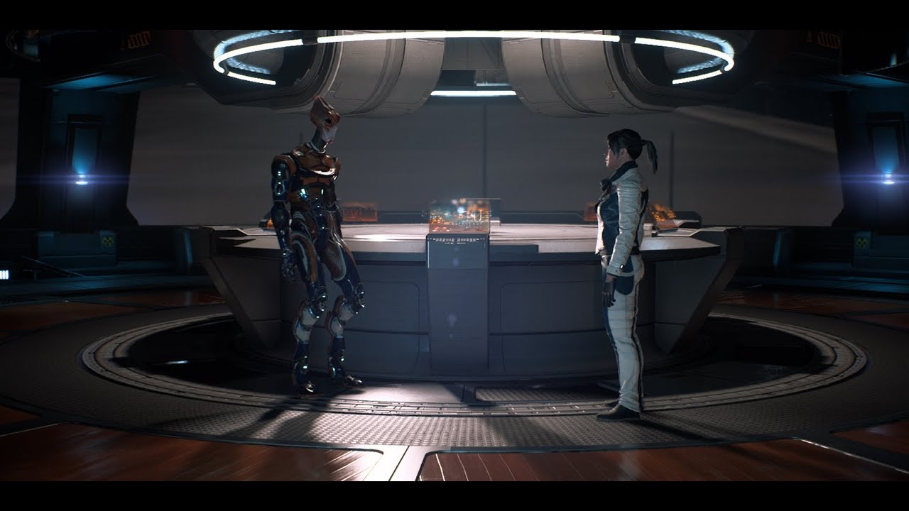 Mass Effect Andromeda Hunting the Archon Saving Raeka - YouTube