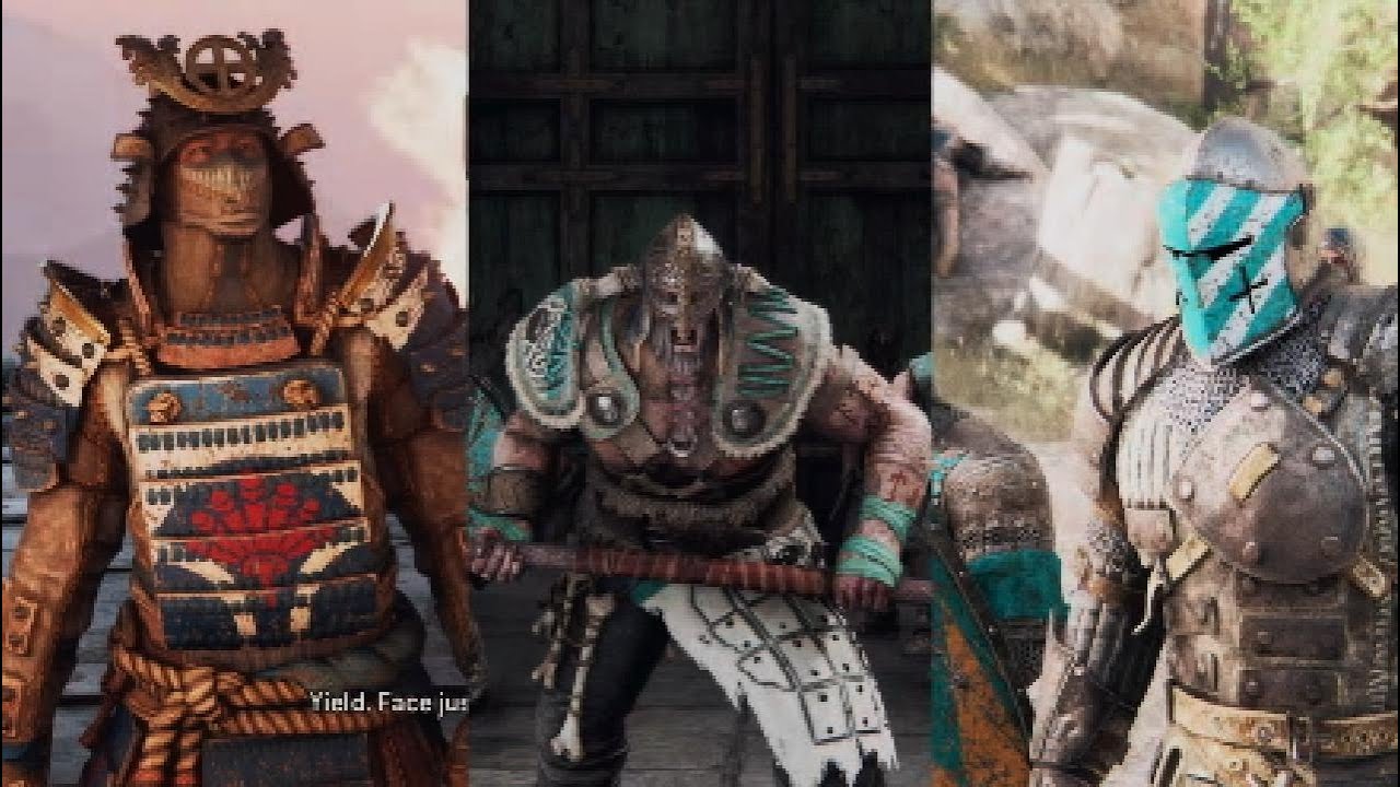 Resume All Of my For honor Skin and Armor To - YouTube