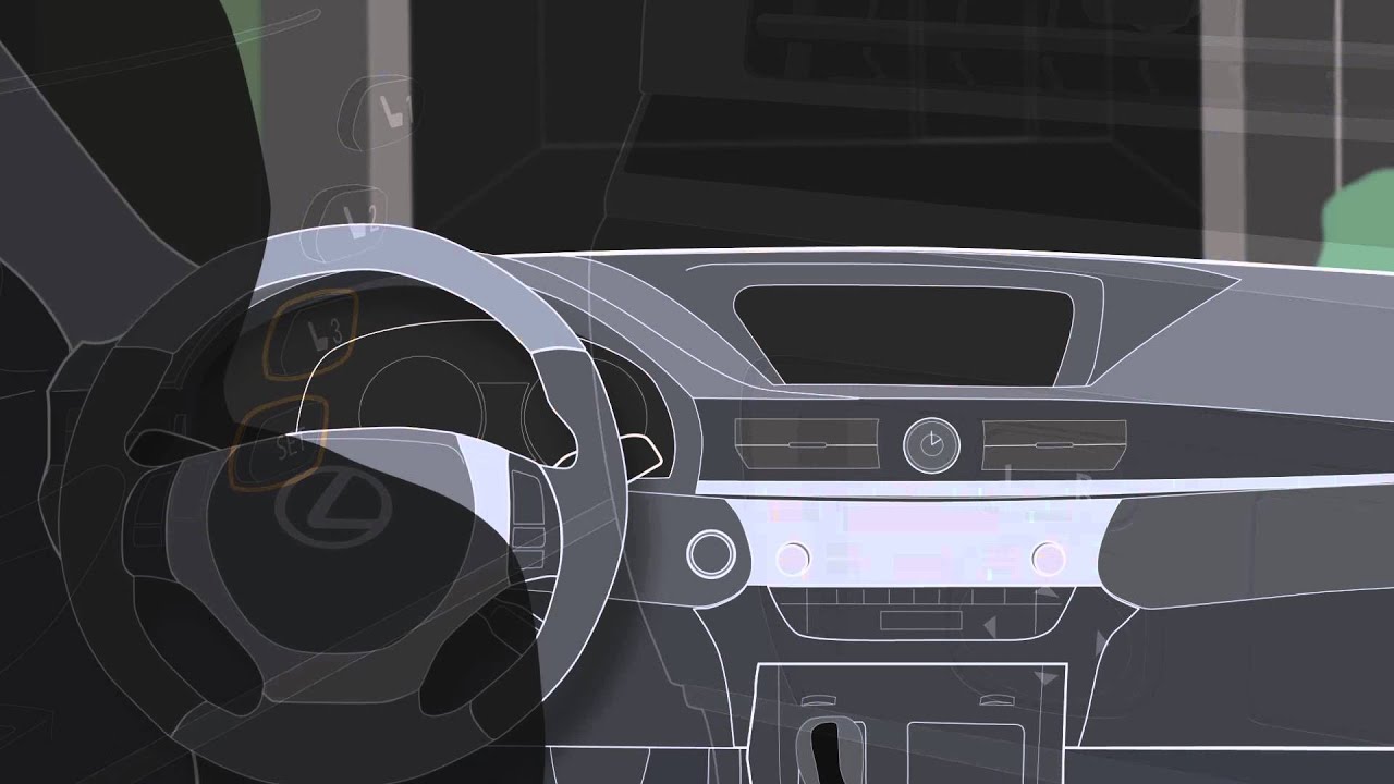2013 Lexus Seat Adjustment and Seat Position Memory - YouTube