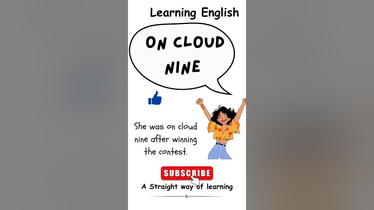 shorts | on cloud nine | idiom #learningenglishbyshikhamathur # ...