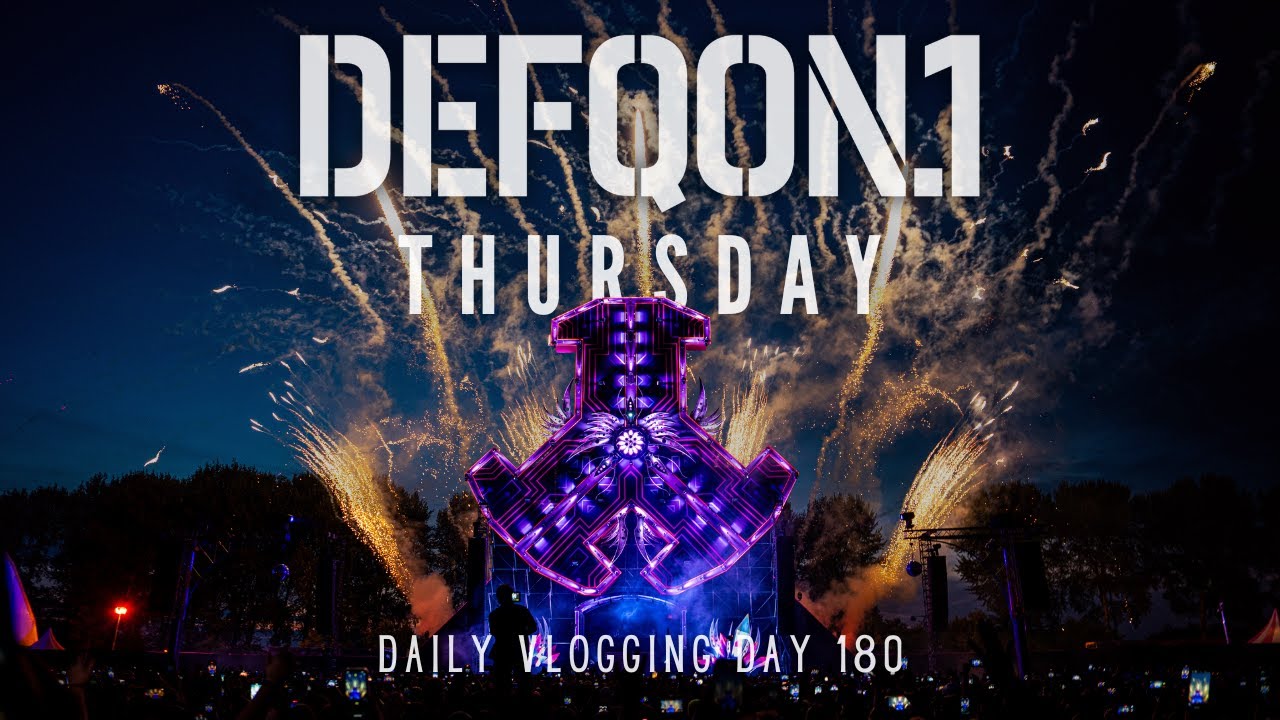 Defqon.1 Thursday | Highlands Camping | The Gathering | Daily Vlogging ...