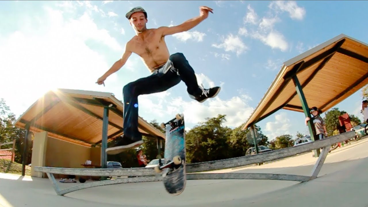 Stylish Hardflip Back Lipslide! - YouTube