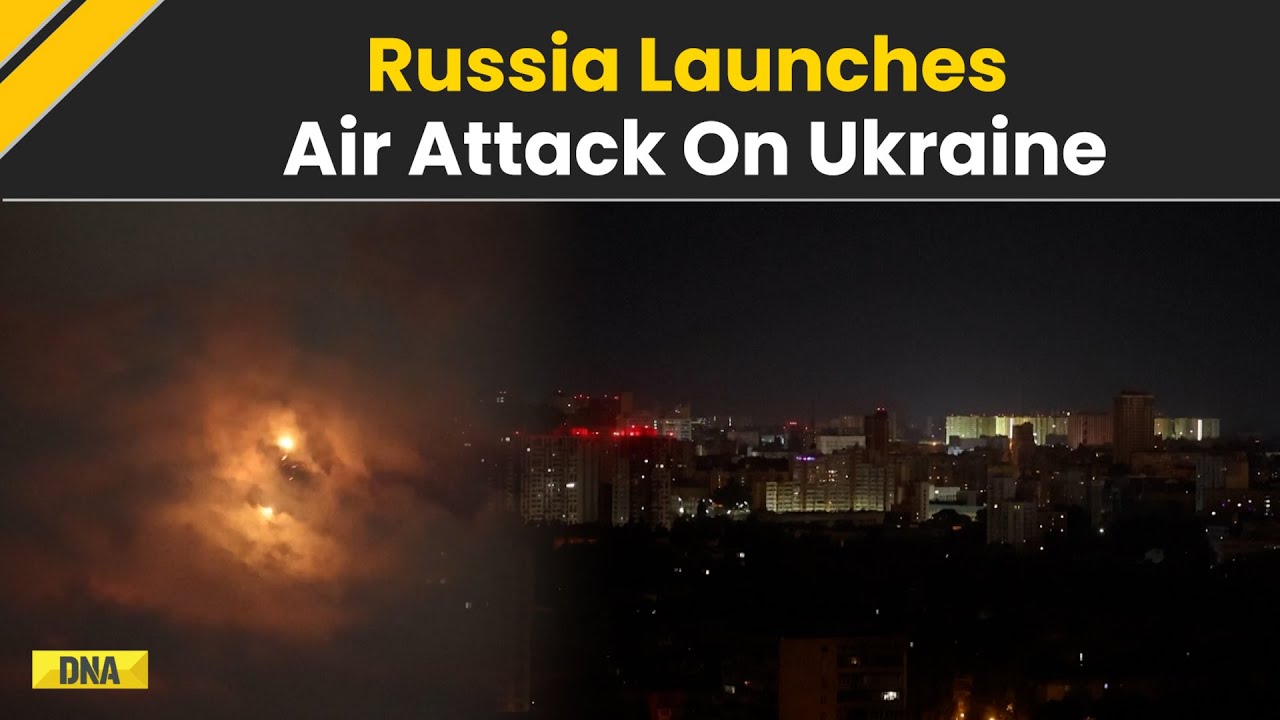 Russia-Ukraine War: Explosions Rock Kyiv As Russia Launches Air Attack ...