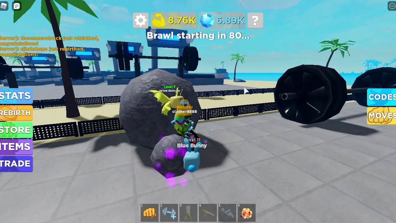 Roblox|Muscle Legends|Part 2 - YouTube