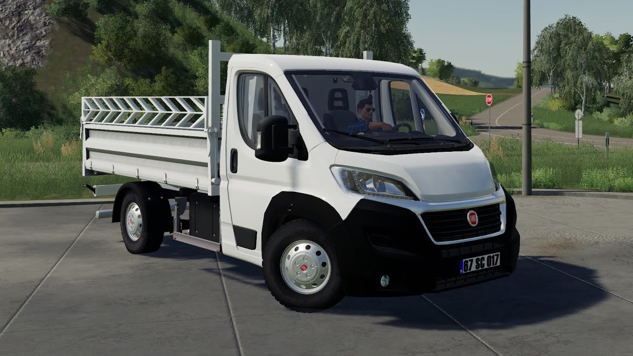 Fiat Ducato Pickup - Farming Simulator 2019 - Small Vehicle Transporter ...