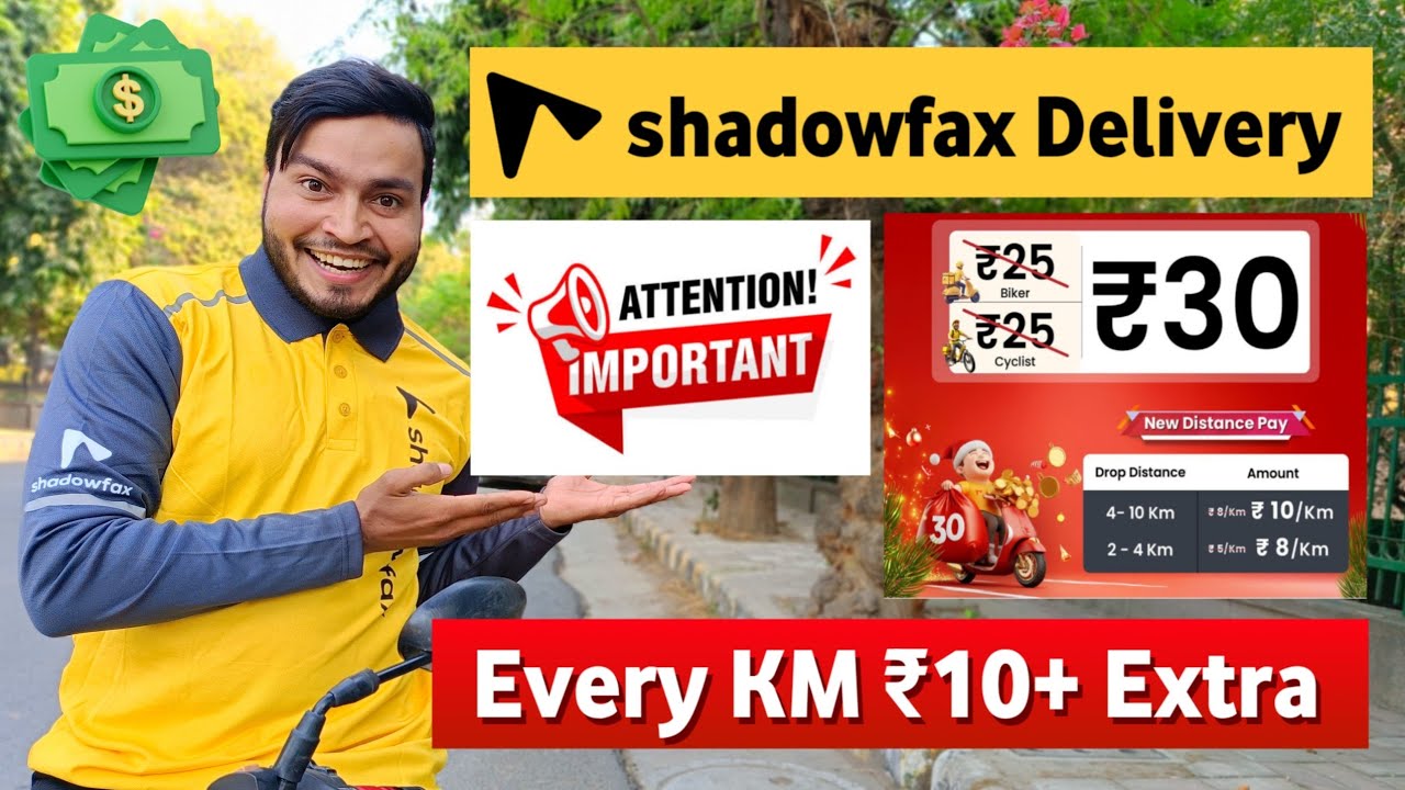 Highest Payout + Distance Pay Earnings With Shadowfax // Shadowfax Food ...