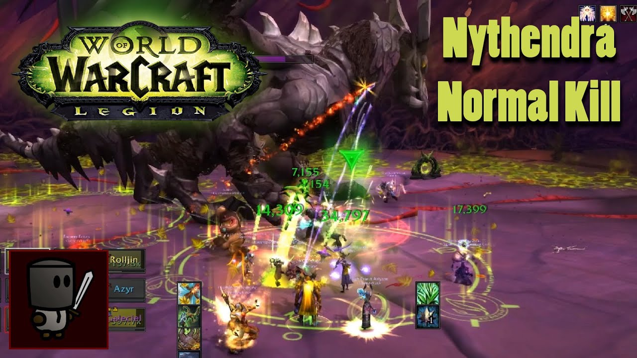 Nythendra Kill (Normal Difficulty) - Emerald Nightmare Raid - World of ...