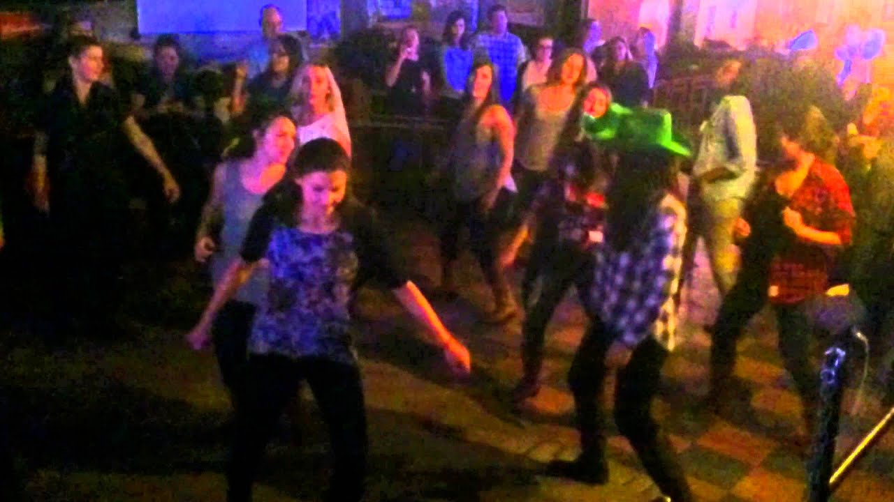 Line Dancing to "Timber" - YouTube