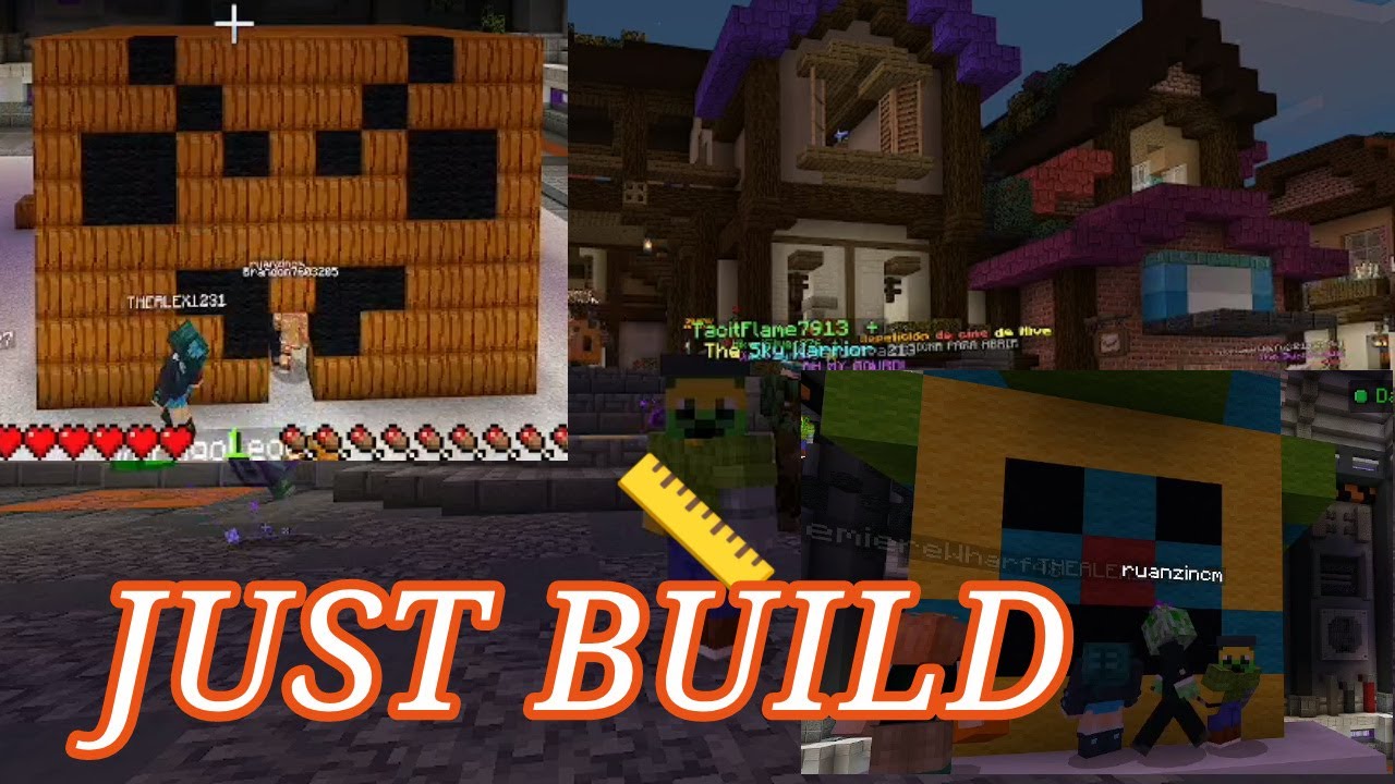 Aprendiendo a construir Just BuiL MINECRAFT - The hive - - YouTube