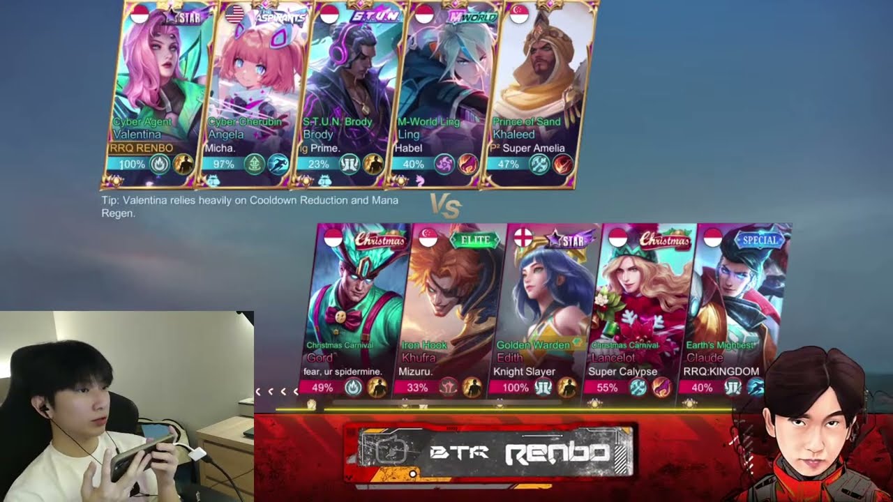 RRQ RENBO PARTY MYTHIC IMMO RANK - YouTube