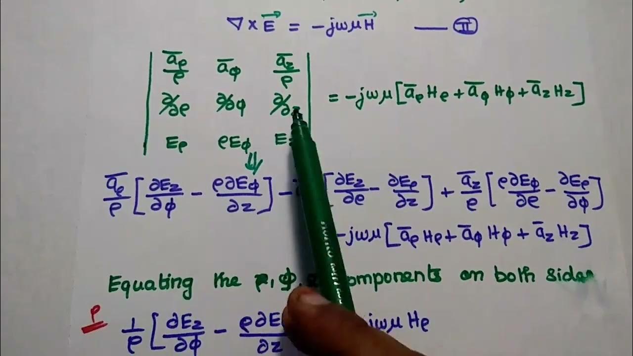 Circular Waveguide - Field Components of Circular Waveguide - YouTube