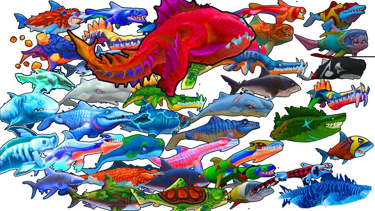 ABYSSHARK (SHARK FROM THE DEEPS) New Update & All Sharks Unlocked ...