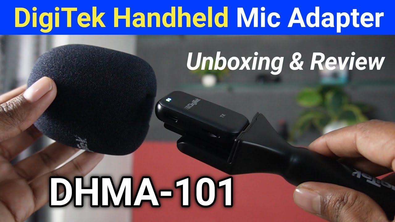Digitek Mic Adapter | DHMA 101 Mic Adapter | Compatible with all types ...