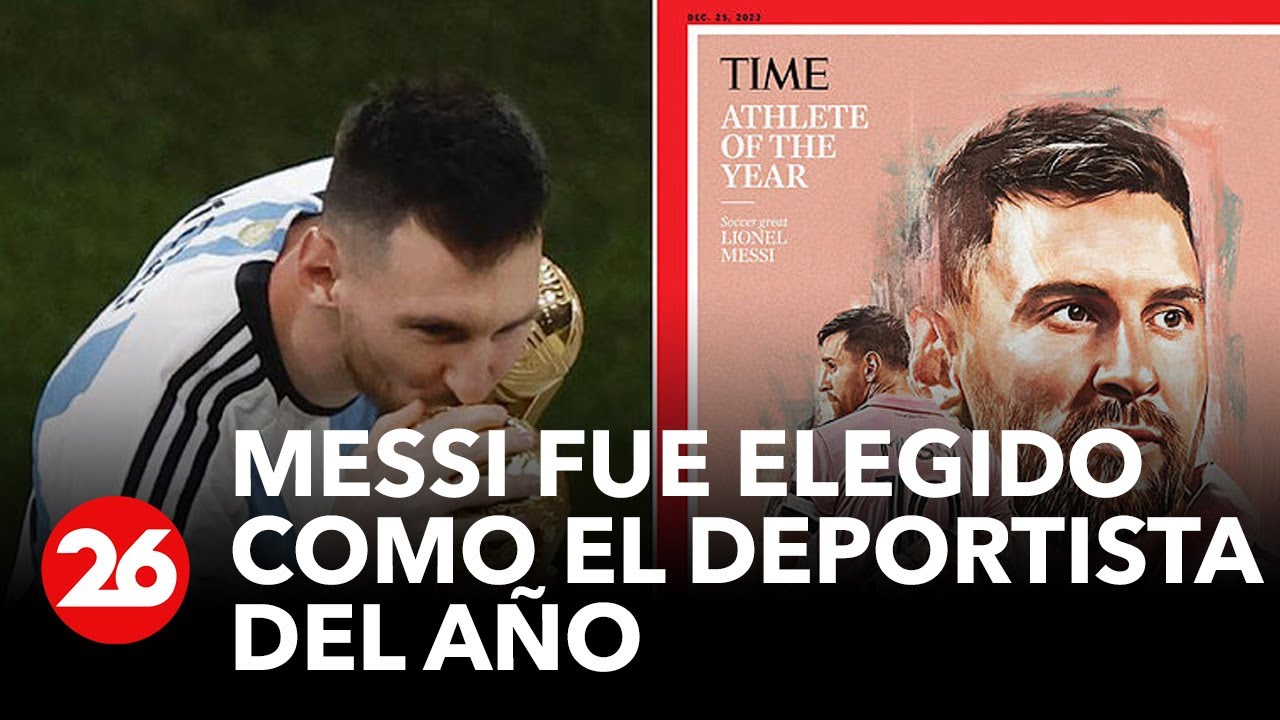 Lionel Messi fue elegido como el deportista del año por la prestigiosa ...