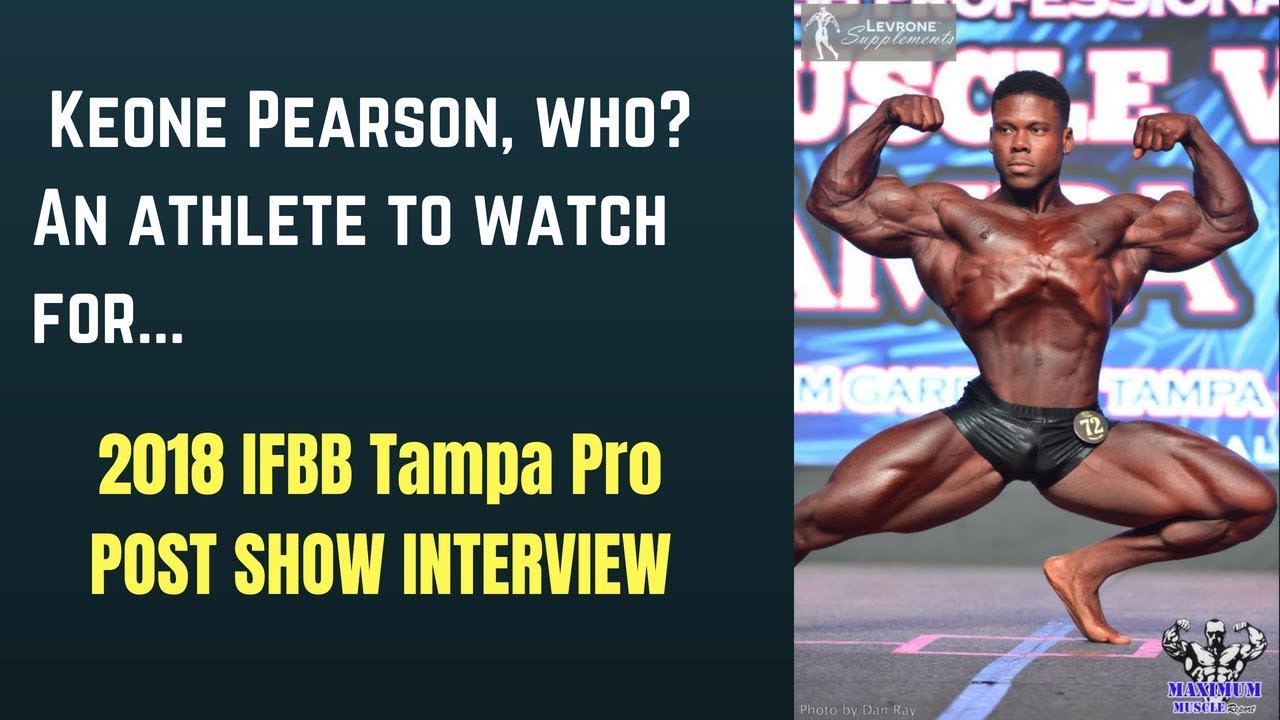 IFBB Tampa Pro 2018 | Keone Pearson - YouTube
