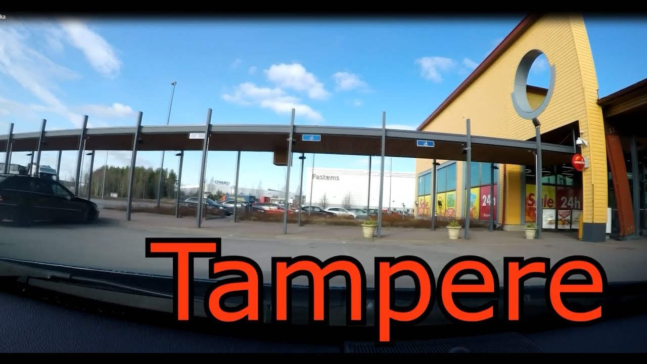 Lahdesjärven ABC-Lakalaiva-Tampere autoilu video - YouTube