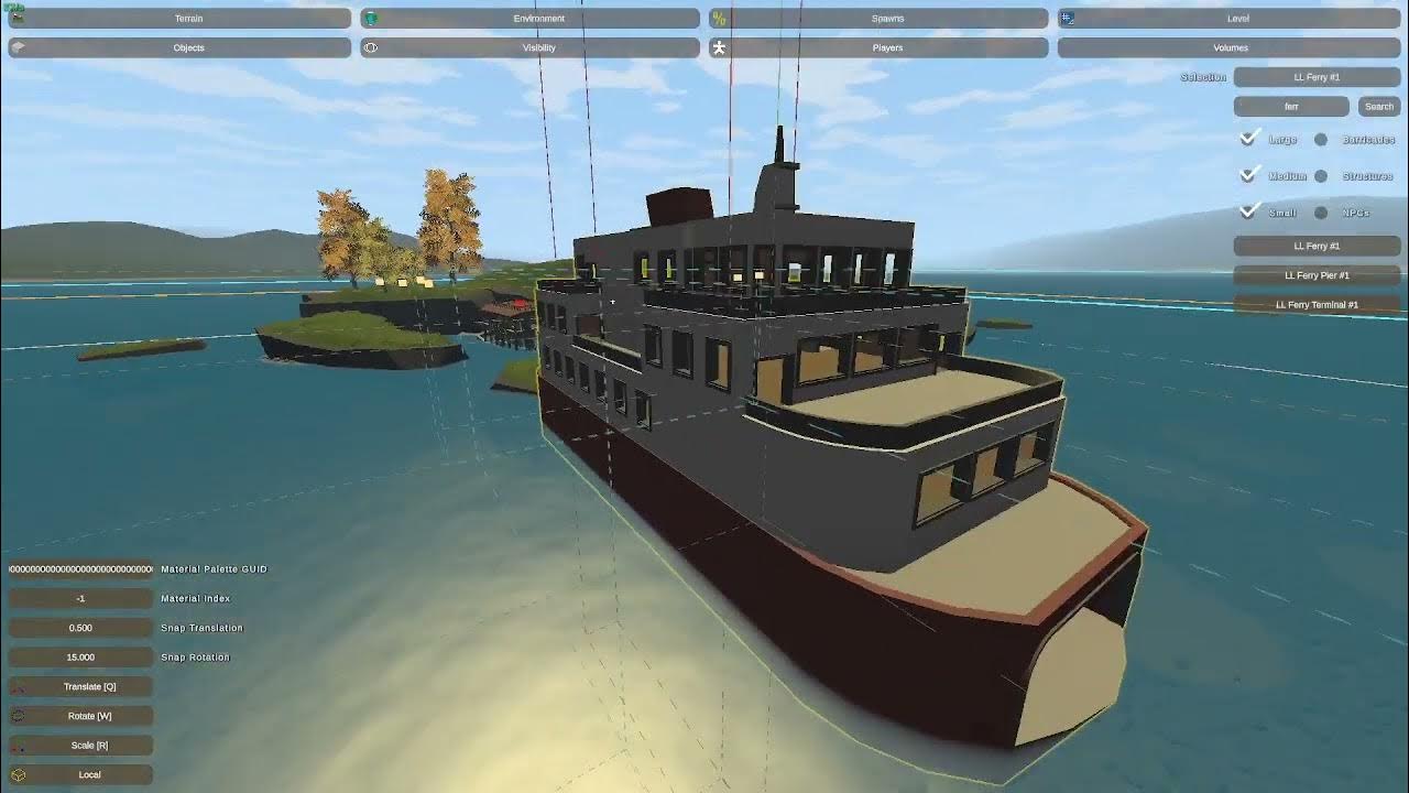 3/14/24 Overhauling Michigan | Unturned Map Editor - YouTube