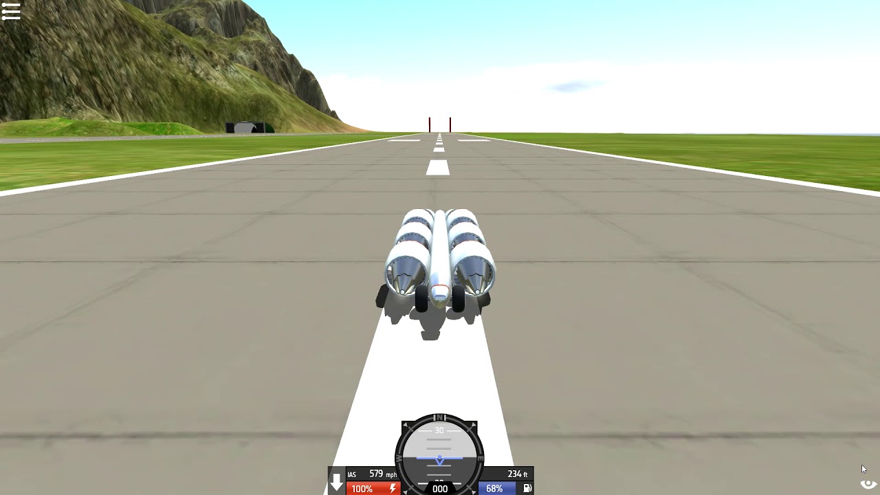 SimplePlanes - Max Ground Speed (1248 mph) - YouTube