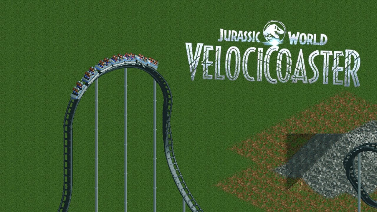 I Built VELOCICOASTER in RollerCoaster Tycoon 2 - YouTube