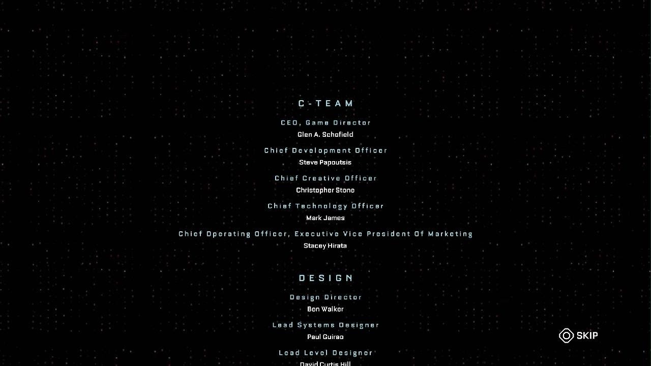 The Callisto Protocol Credits - YouTube