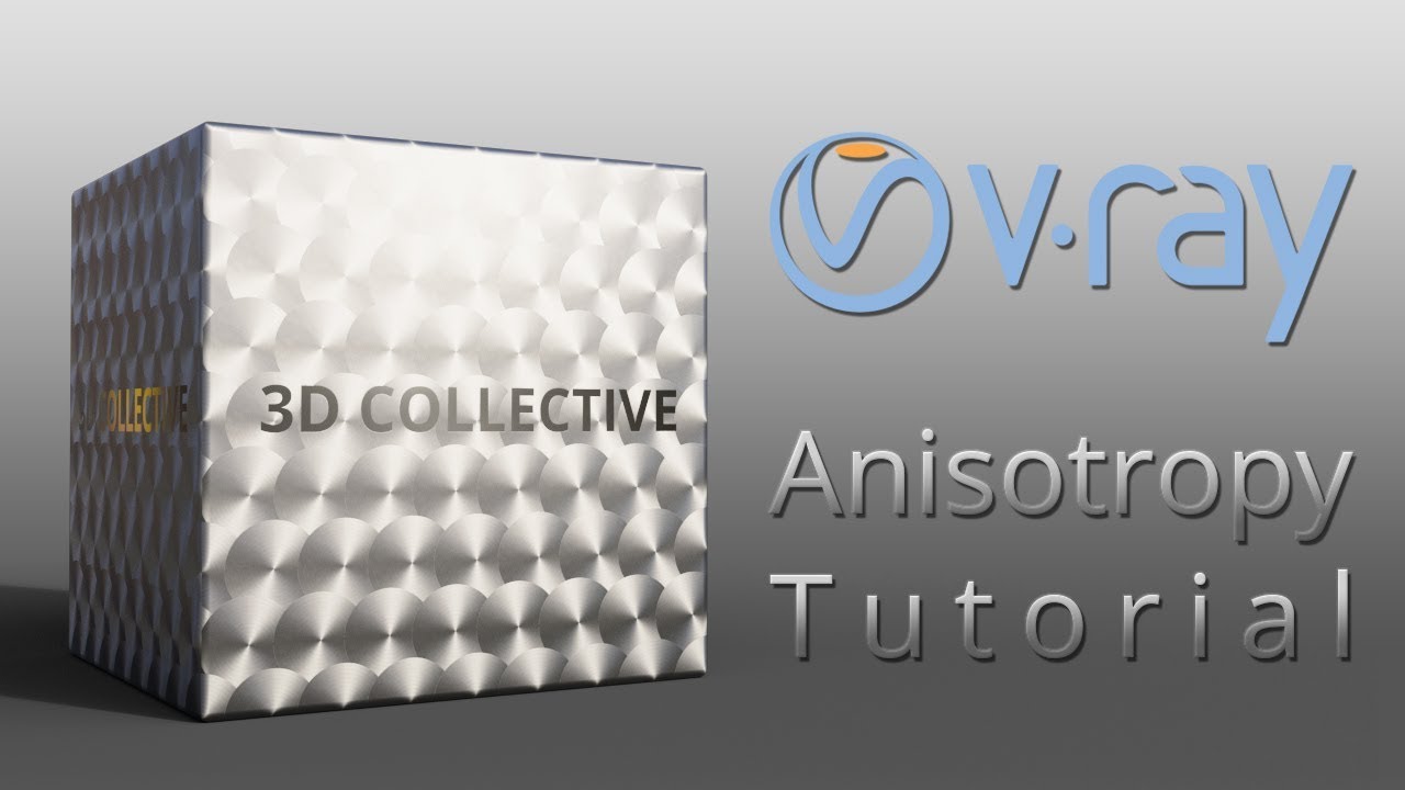 Anisotropy en Vray - YouTube
