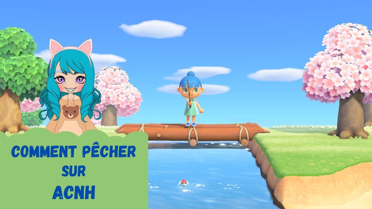 Comment pêcher sur ANIMAL CROSSING NEW HORIZONS - Tuto - YouTube