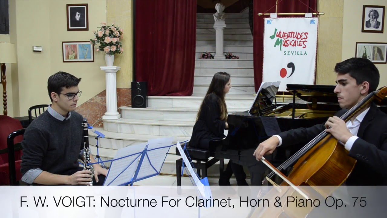 F. W. VOIGT: Nocturne for Clarinet, Horn & Piano Op. 75 - Día ...