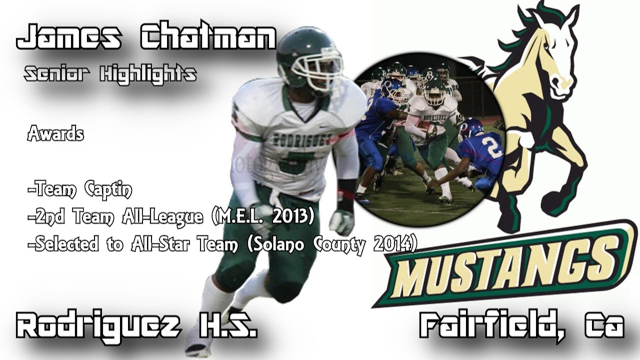James Chatman- LB/RB- Senior Highlights Rodriguez - YouTube