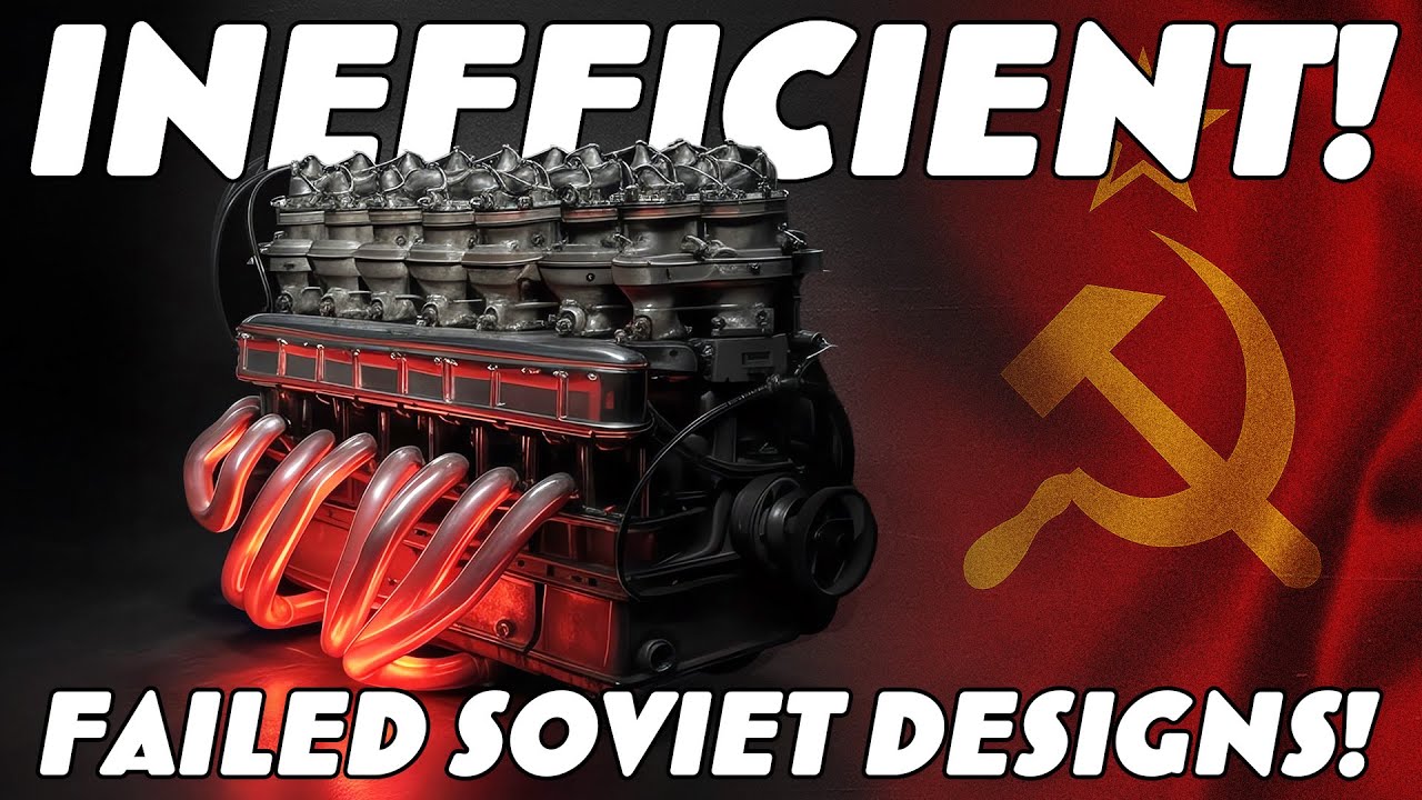 14 WEIRD Ridiculous Soviet Era Engines that Made No Sense! - YouTube