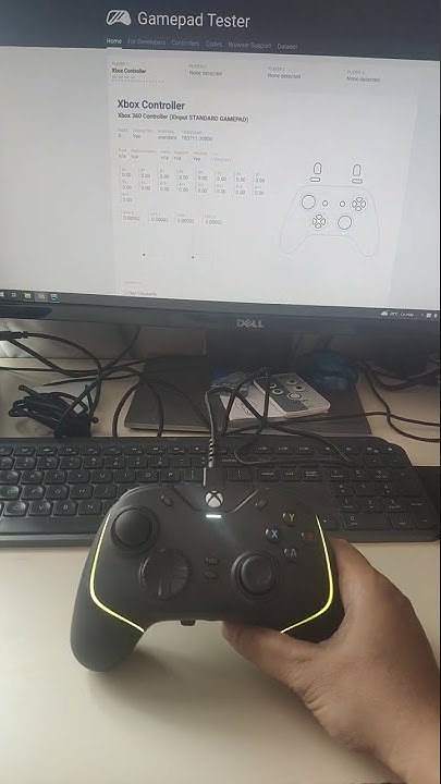 Razer Wolverine V2 Chroma Gamepad restarts itself every about 20 seconds - YouTube