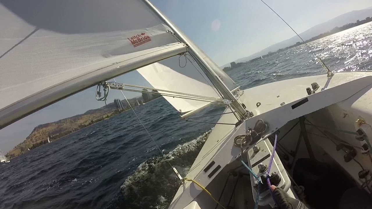 Martin 16 Sailboat Practice Run - YouTube