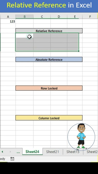 Relative Reference in Excel #excel #msexcel #exceltips #exceltutorial # ...