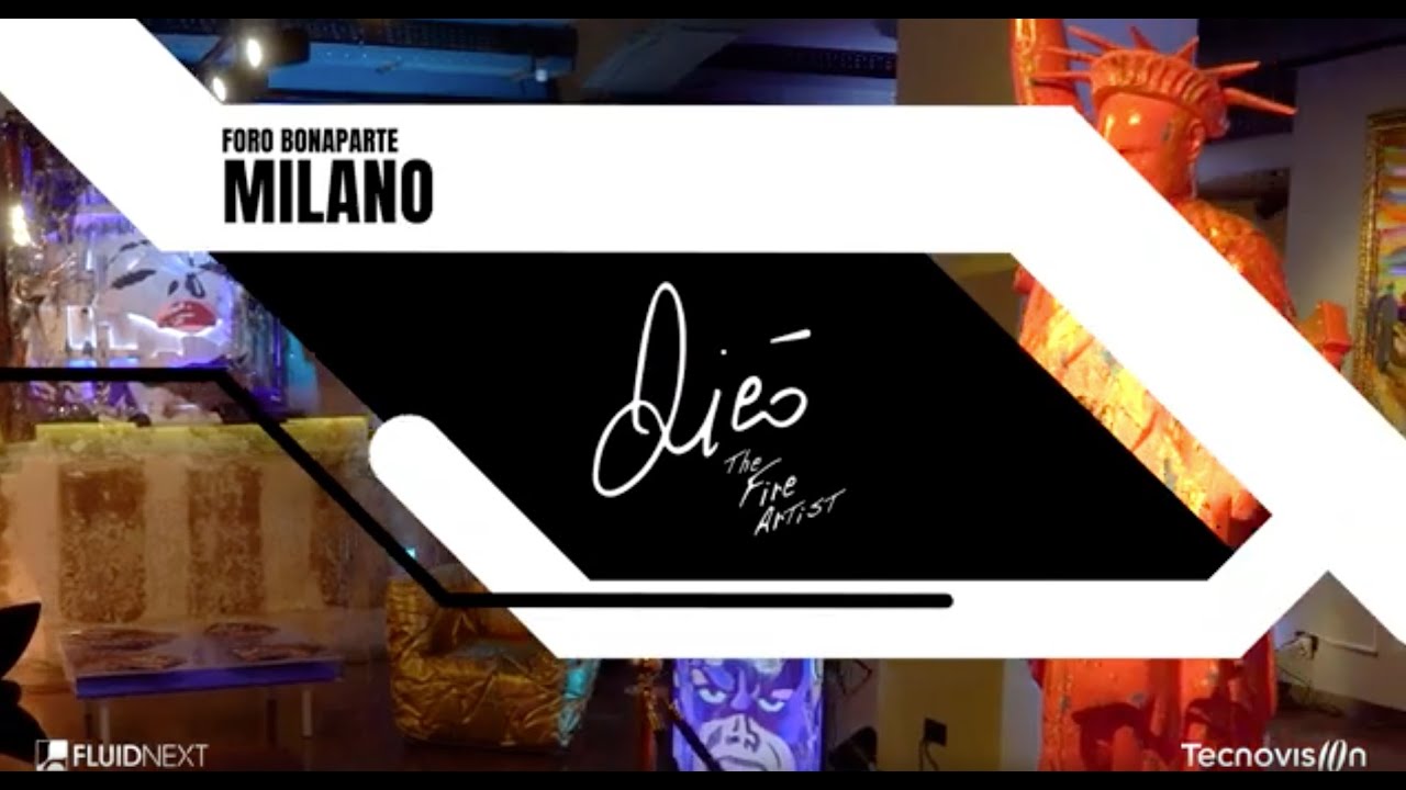 Dicò Gallery | Connubio perfetto tra nuova pop art e digitale - YouTube