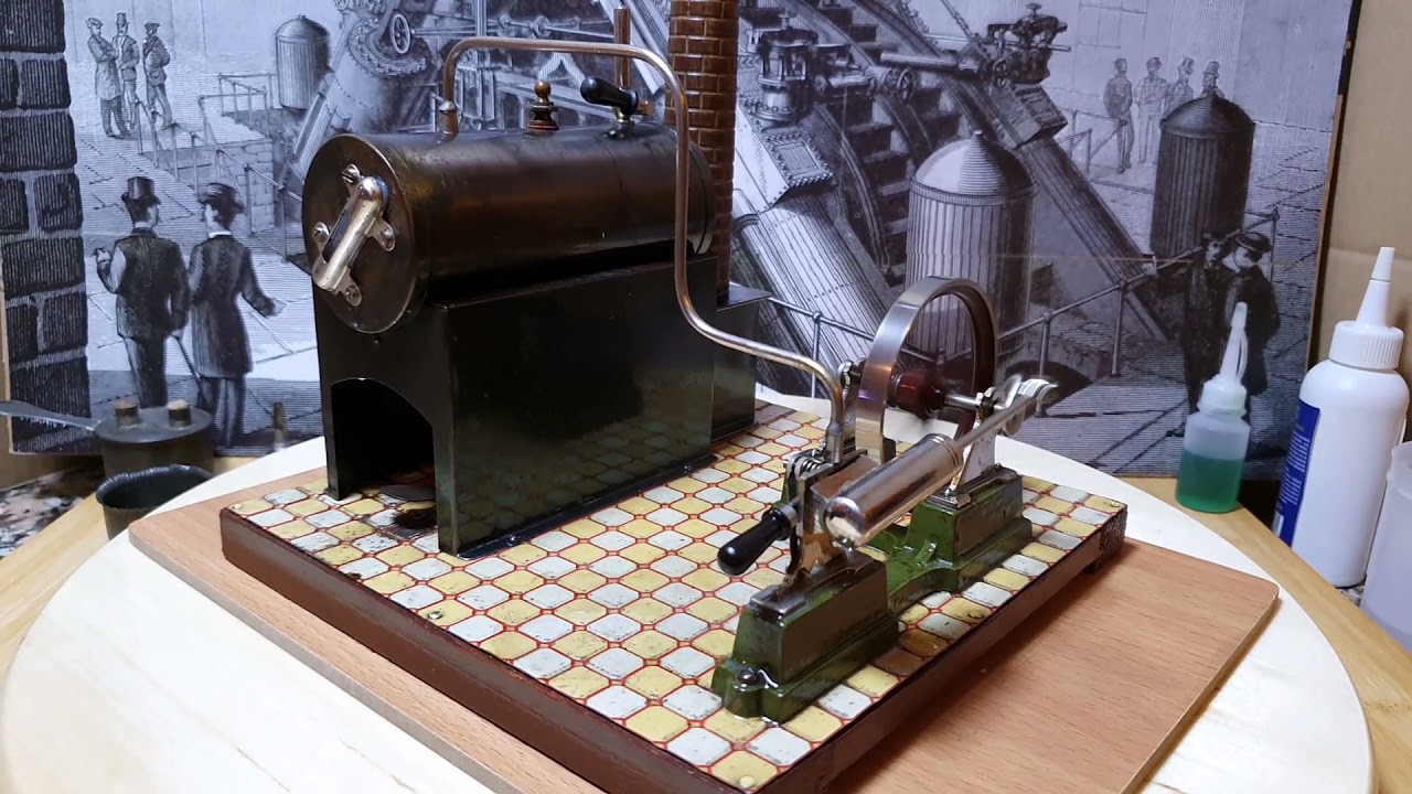 Bing Steam Engine "Fram" 9640/4 - YouTube