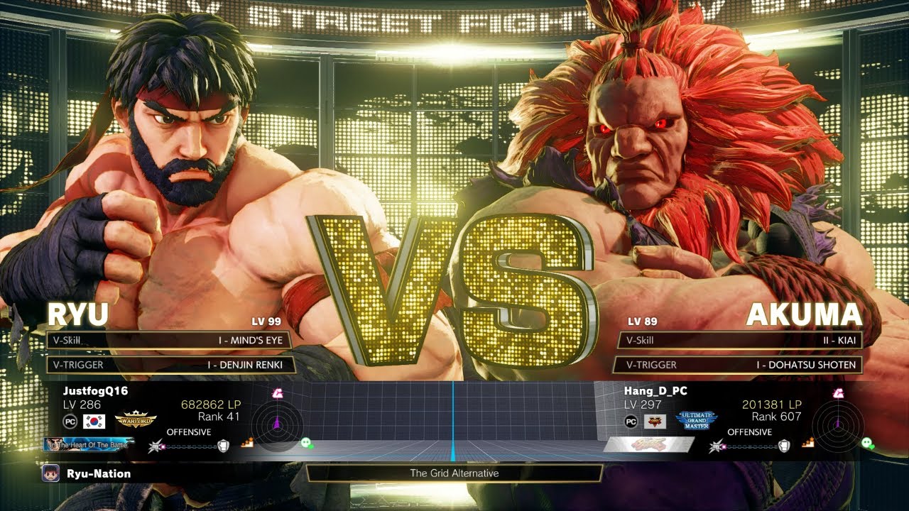 SF5 Champion Edition 🔥 Justfog Best (RYU) Vs Hang_D (Akuma) 🔥 Online ...