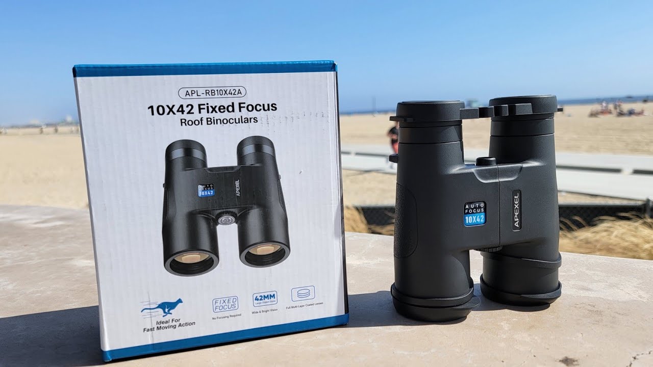 Auto Focus Binoculars 10x42 Fixed Focus Unboxing Video - YouTube