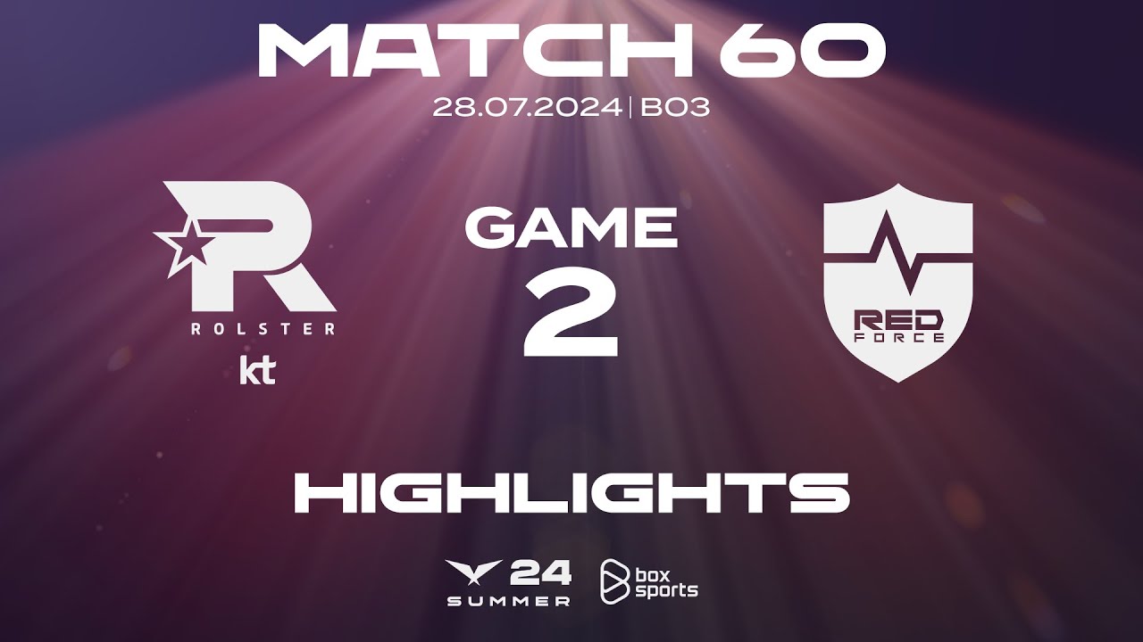 Highlights KT vs NS | Game 2 | Tuần 6 Ngày 5 | LCK Mùa Hè 2024 - YouTube